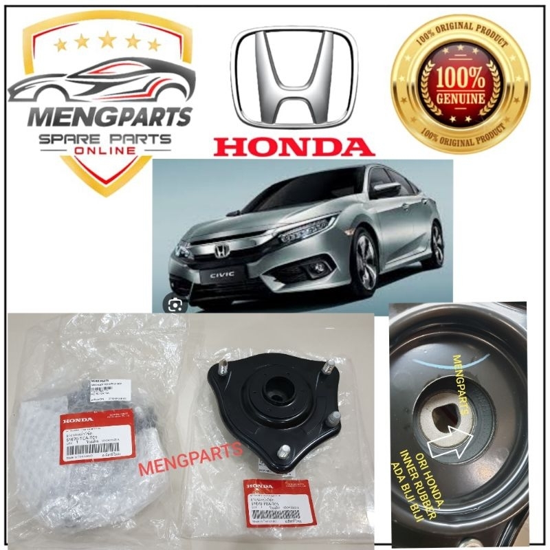 HONDA CIVIC FC TEA TBA FRONT ABSORBER MOUNTING 51670-TEA-T01 | Shopee ...