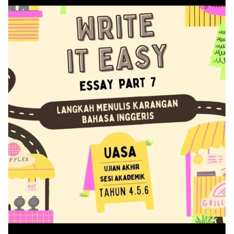 Write It Easy | Latihan menulis Karangan English | tahap 2 | Shopee ...