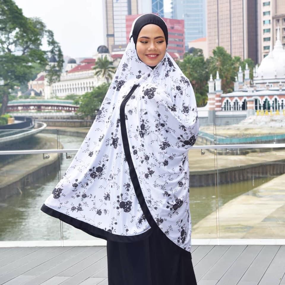 FLORAL PRINTED TELEKUNG | TELEKUNG | TELEKUNG CORAK PRINT / COTTON ...