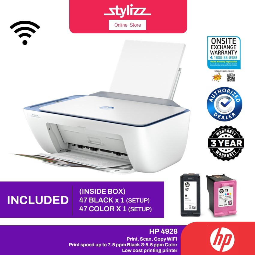 HP DESKJET INK ADVANTAGE ULTRA 4928 4828 ALL-IN-ONE PRINTER - PRINT ...