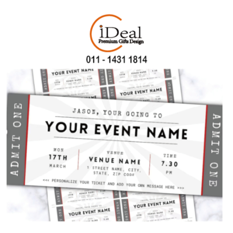 Custom Ticket Printing Design Event Ticket Custom Cash Voucher Games ...