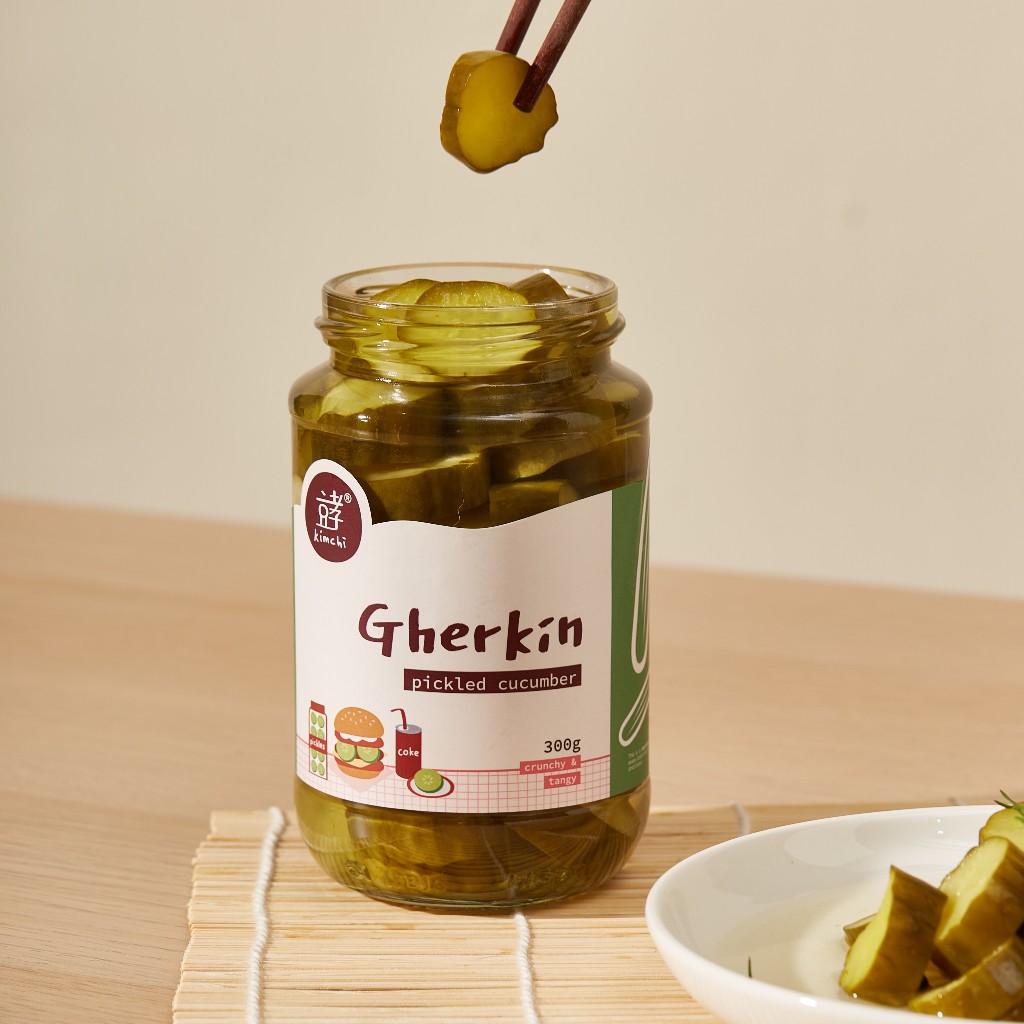 Hyo Gherkin Pickled Cucumber 酸腌黄瓜 (300g/1kg) Homemade Fresh Sour ...