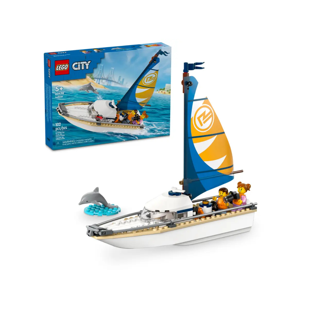 [BSIT] LEGO City 60438 Sailboat | Shopee Malaysia