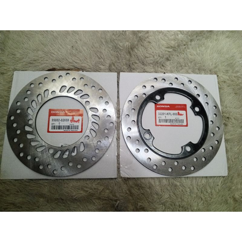 HONDA PCX160 PCX 160 Front REAR DISC PLATE PIRING DISC Depan BELAKANG ...