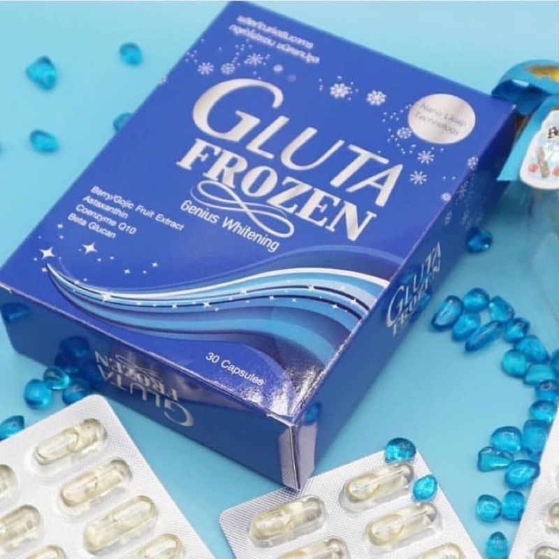 Gluta Frozen Collagen Gluta Frozen Collagen Box nourishes skin, white ...