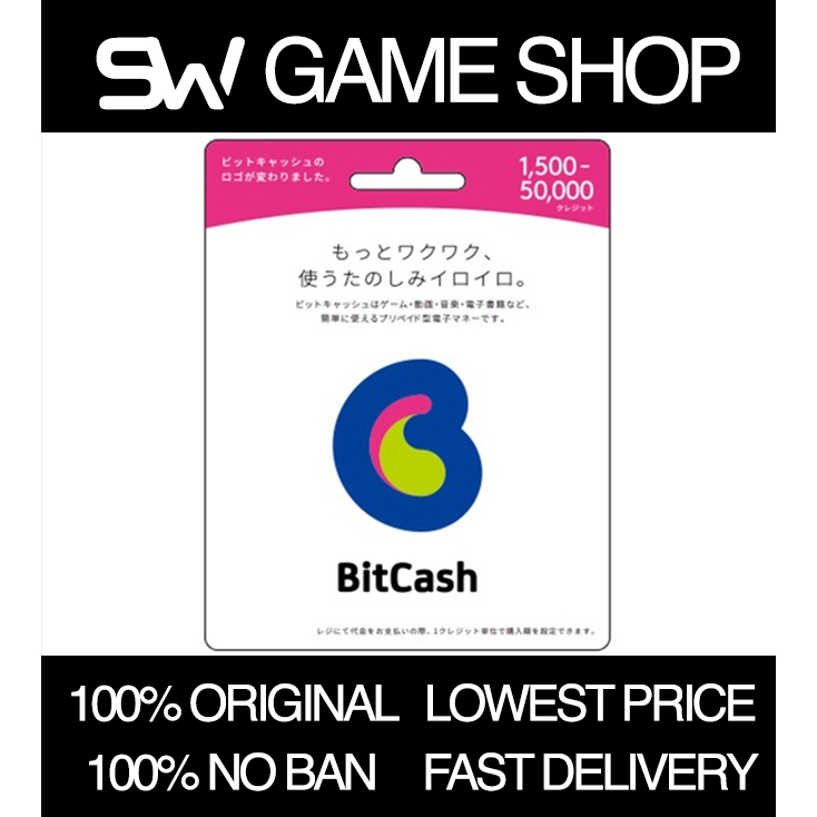 [JP] Japan Bitcash Game Point Code DLsite Renta FC2 DMM Rakuten ...
