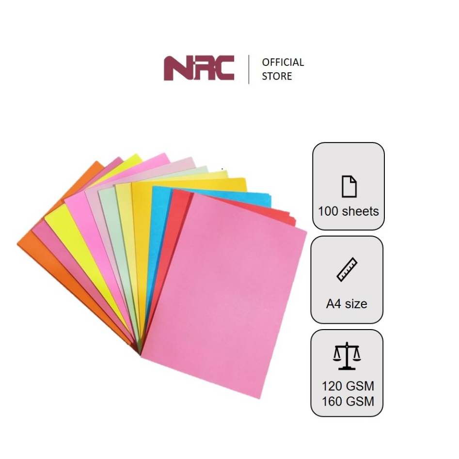 Color Card Random / Color 2 Sheets Card | Art Card Thick Paper Double ...