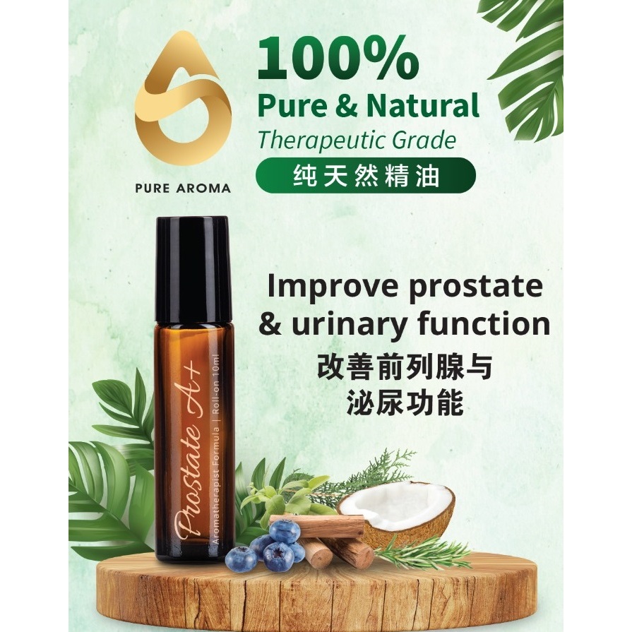 Pure Aroma Prostate A+ Pure Essential Blend Oil aroma 10ml male ...
