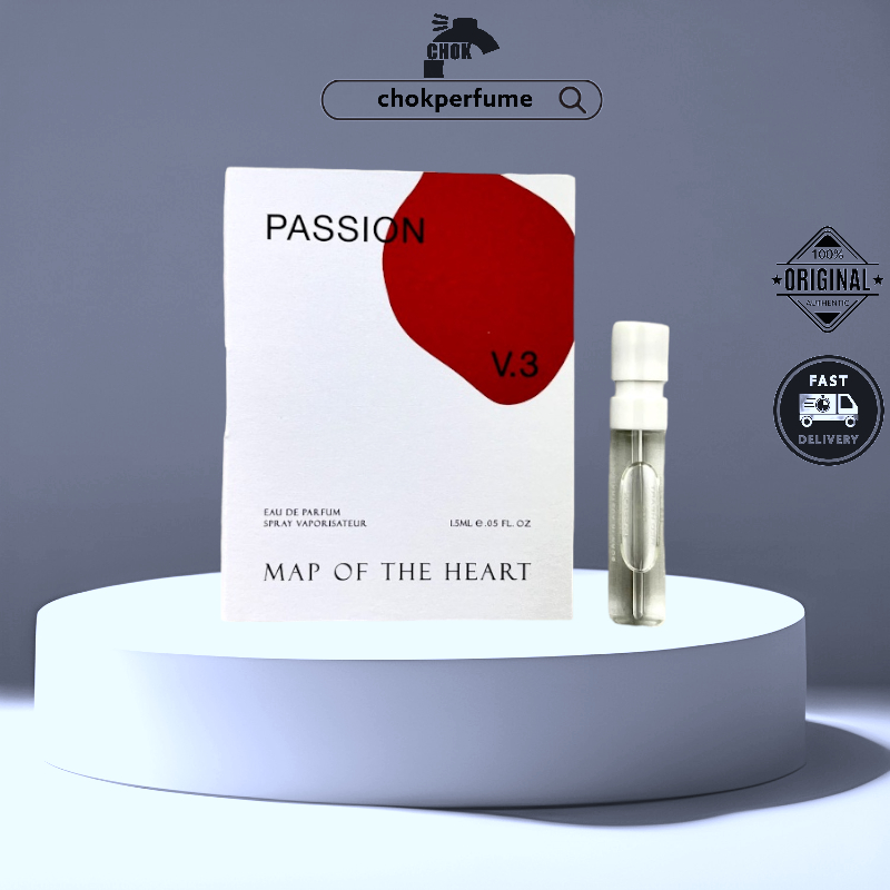Map Of The Heart Passion V3 EDP 1.5ml Perfume Sample Vial (U) | Shopee ...