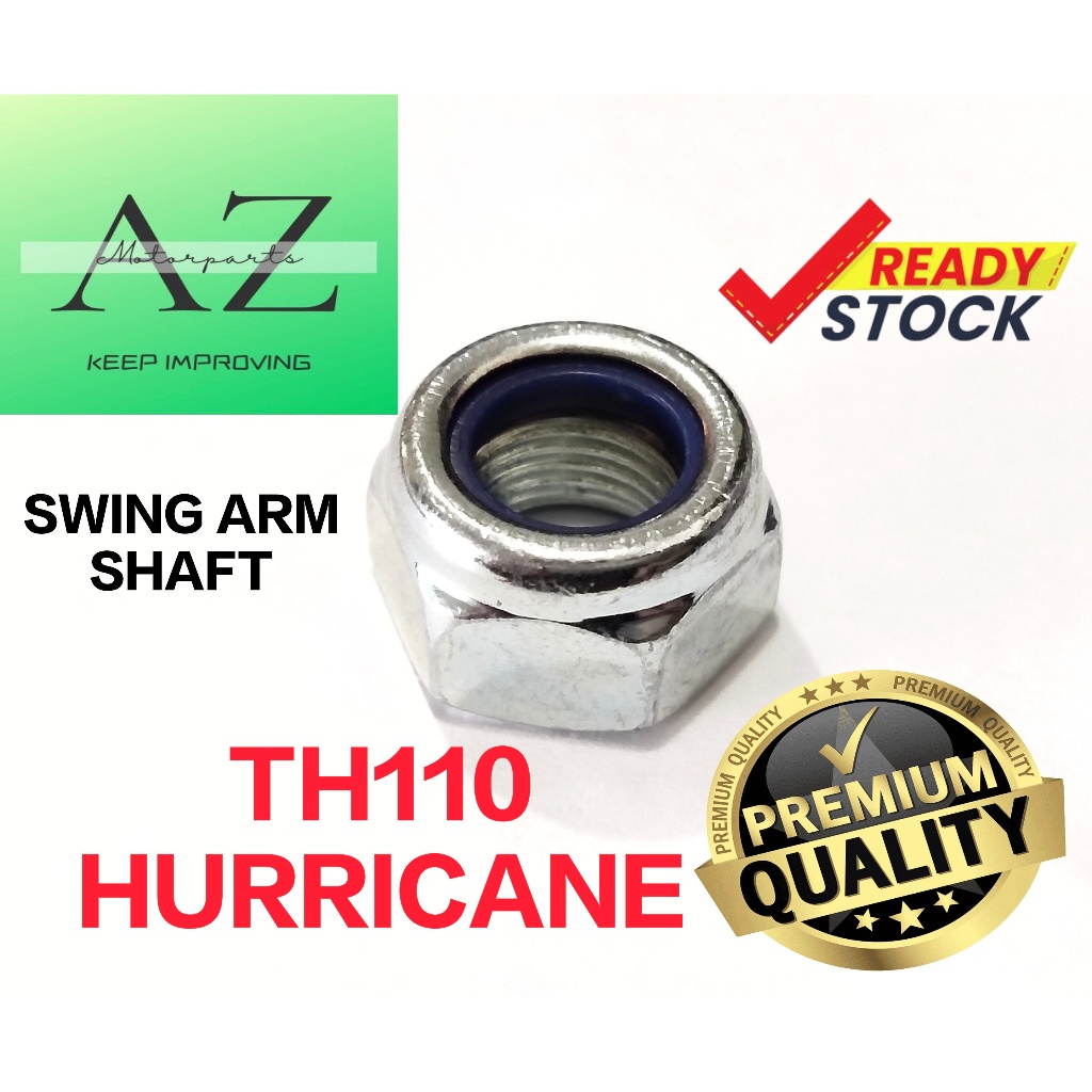 HONDA TH110 HURRICANE SWING ARM SHAFT SAFETY LOCK NUT | Shopee Malaysia