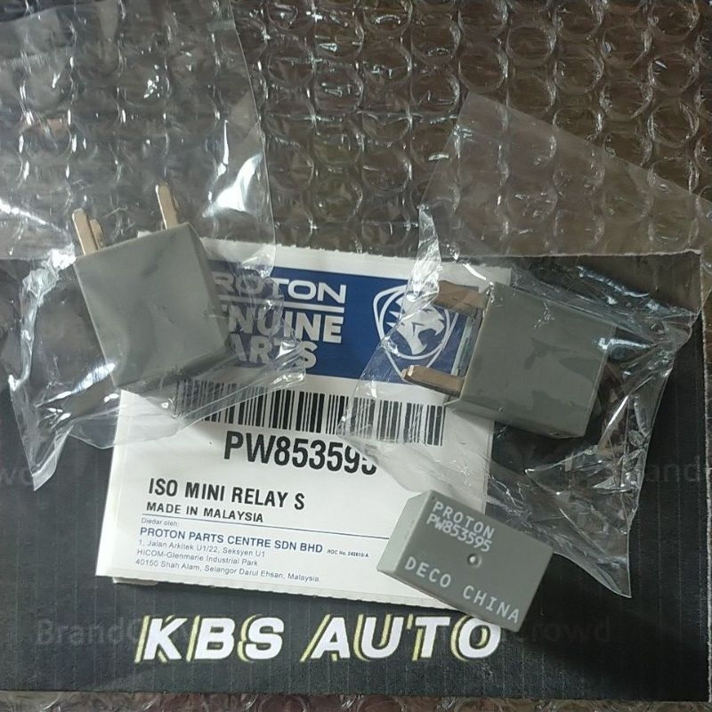 Original Proton PW853595 Compressor Power Relay (4 Small Pin) Persona ...