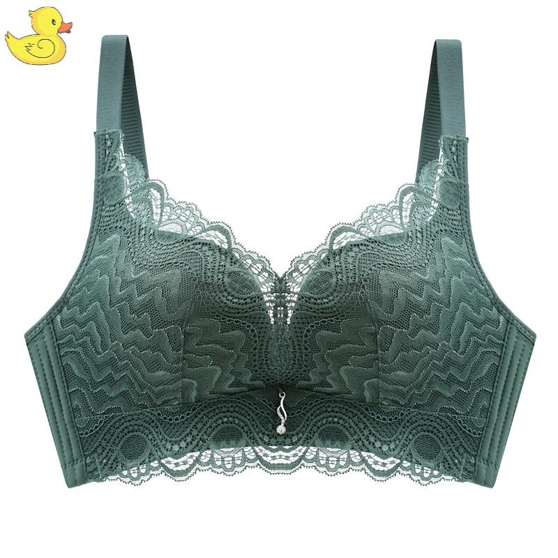 Women Bra Wireless Lace Plus Size Push Up Baju Dalam Wanita Tanpa Wayar ...