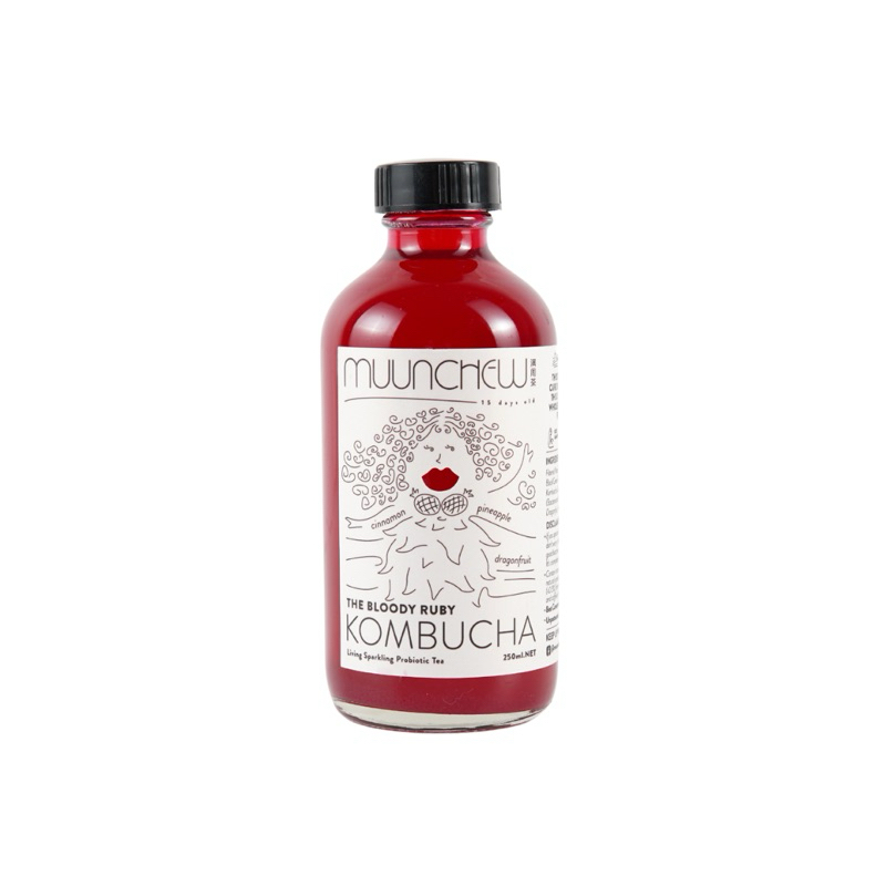 THE BLOODY RUBY KOMBUCHA 240ML - DRAGONFRUIT PINEAPPLE CINAMON | Shopee Malaysia
