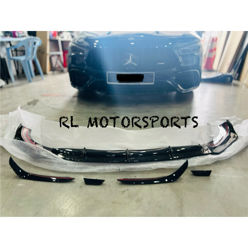 Mercedes Benz W118 CLA CLA45 CLA45s Carbon fiber bodykit body kit front ...