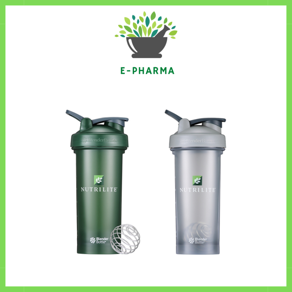 Original Nutrilite Shaker (Green , Grey) 830ml Water Bottle | Shopee ...