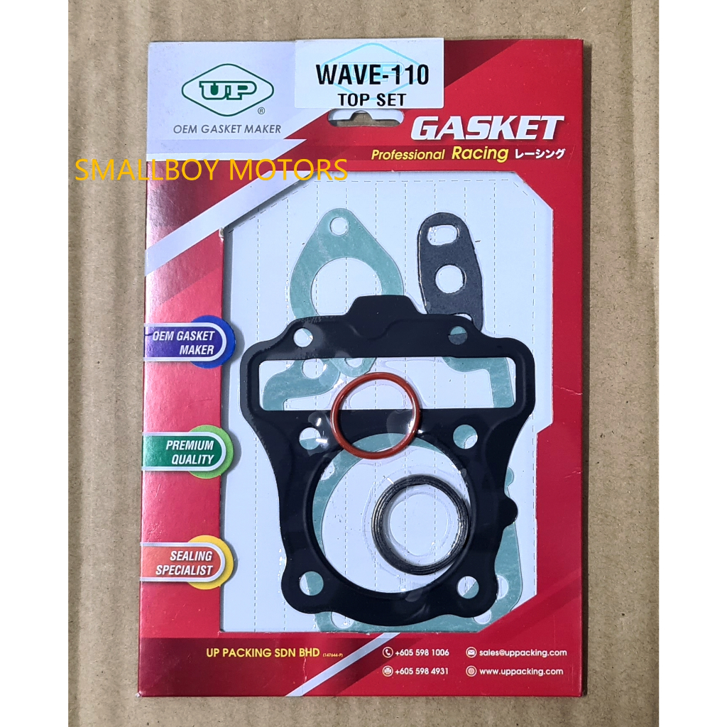 HONDA WAVE110 RS APLHA CX110 TOP SET GASKET STANDARD HEAD BLOCK ENGINE ...