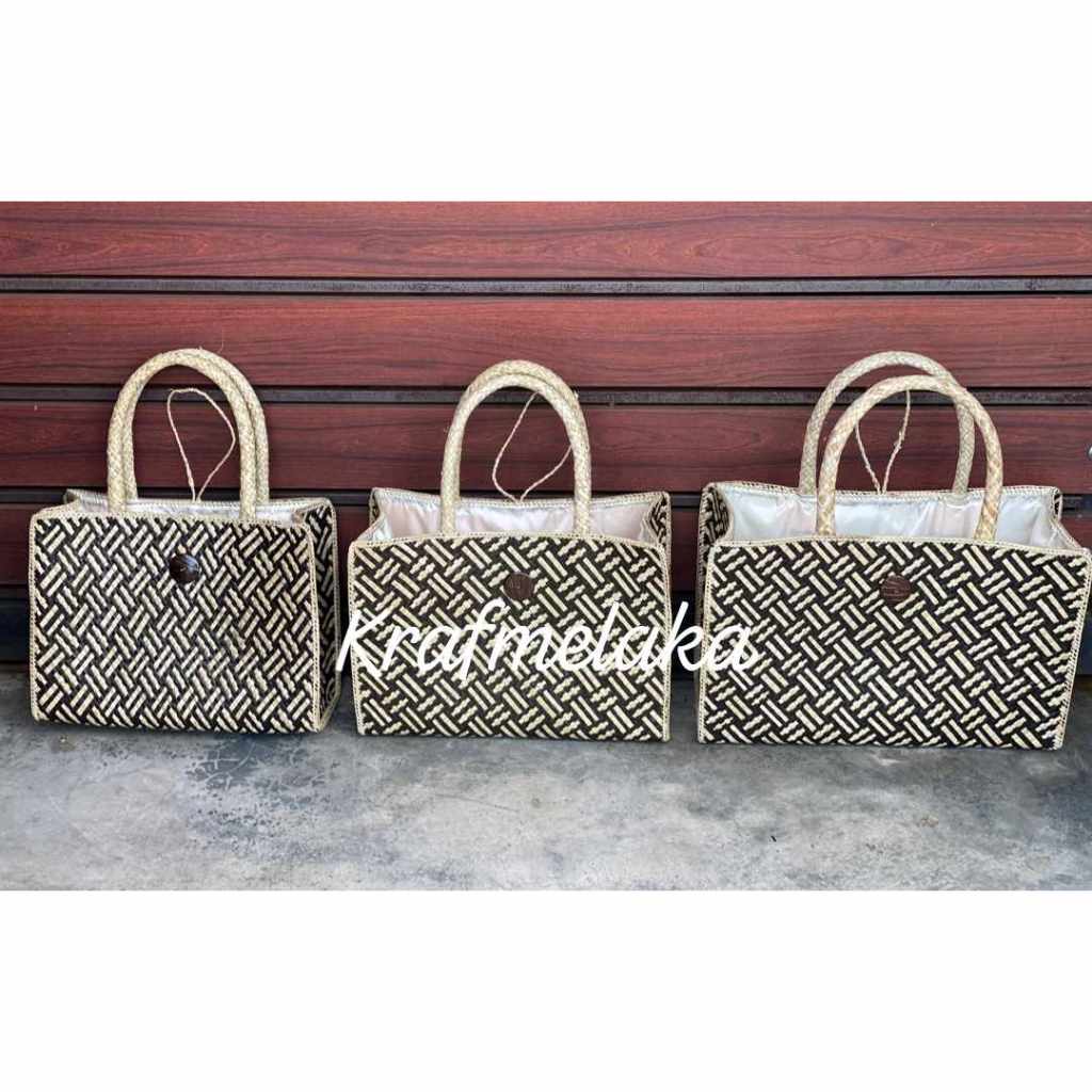 Beg anyaman handmade malaysia pelbagai size/ beg vintage. | Shopee Malaysia