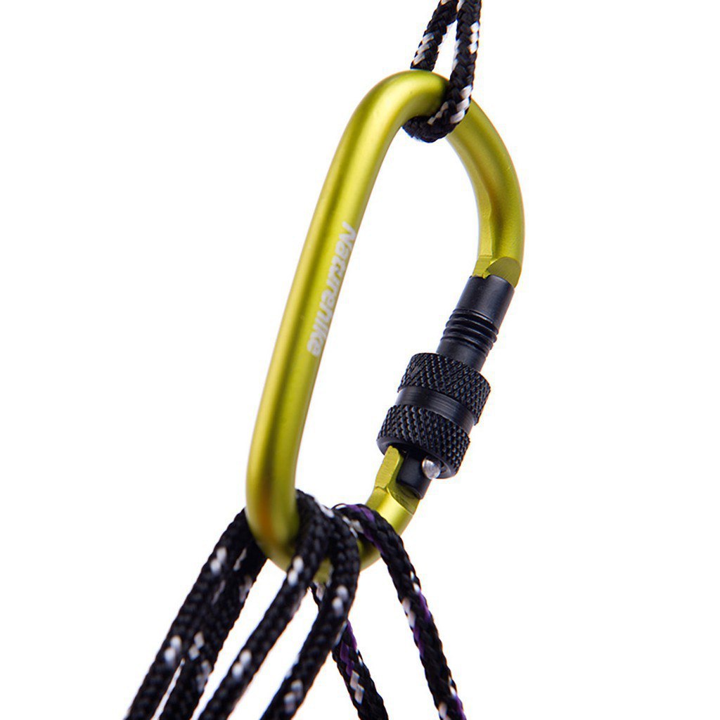 NatureHike 8cm D-Type Carabiners with Lock ( Not for Climbing) | Shopee ...
