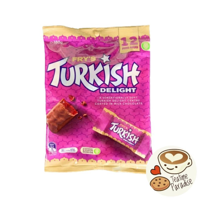 [🧧新春好礼 CNY GIFT🍊] Cadbury Fry's Turkish Delight 12 Mini Chocolate Bars ...