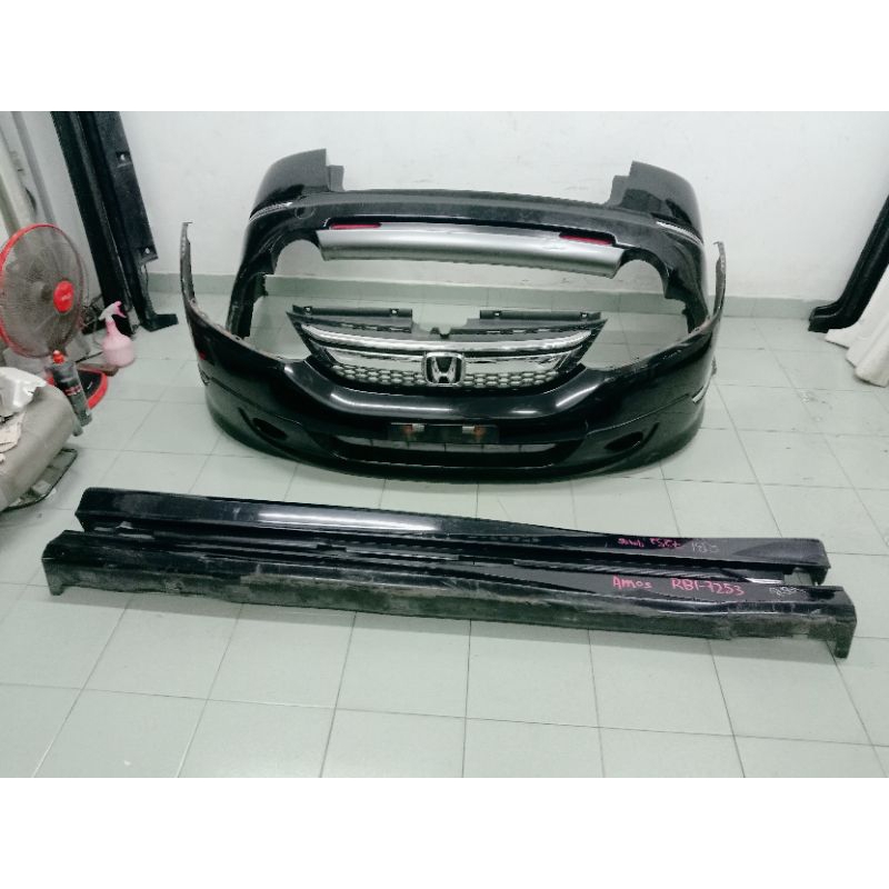 Honda Odyssey RB1 RB2 Bodykit Set Grill Bumper Lip ( Front Rear ) & Side Skirt | Shopee Malaysia