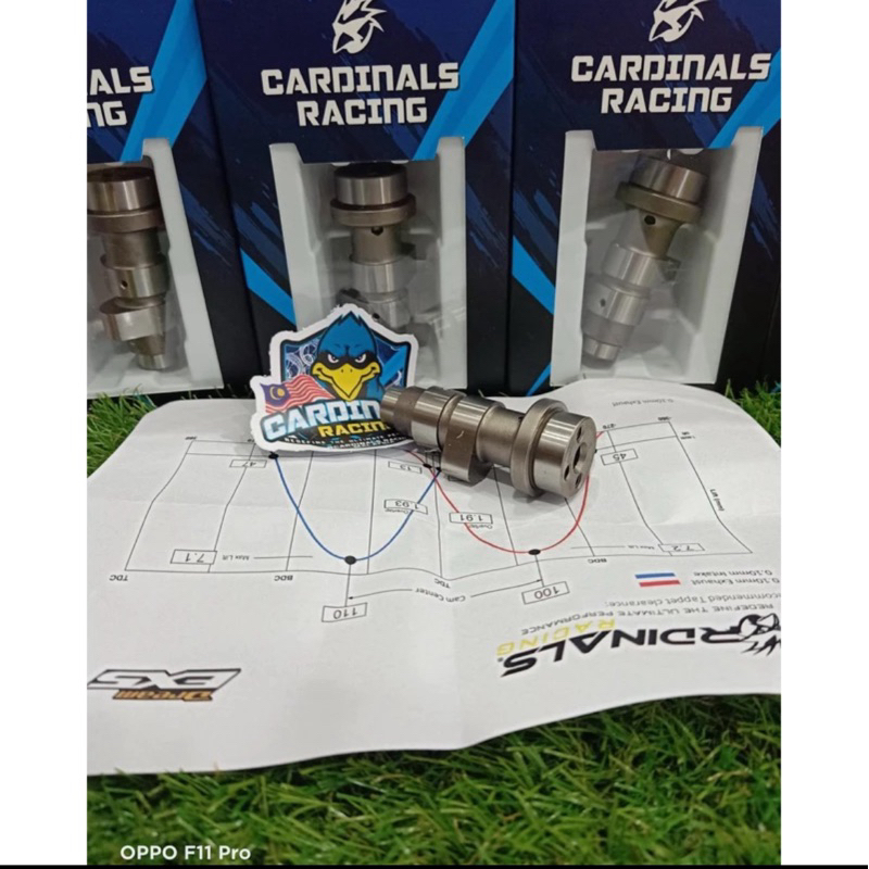 CARDINALS RACING CAM EX5 DREAM WAVE VTEC CAM CAMSHAFT RACING EX5 DREAM ...