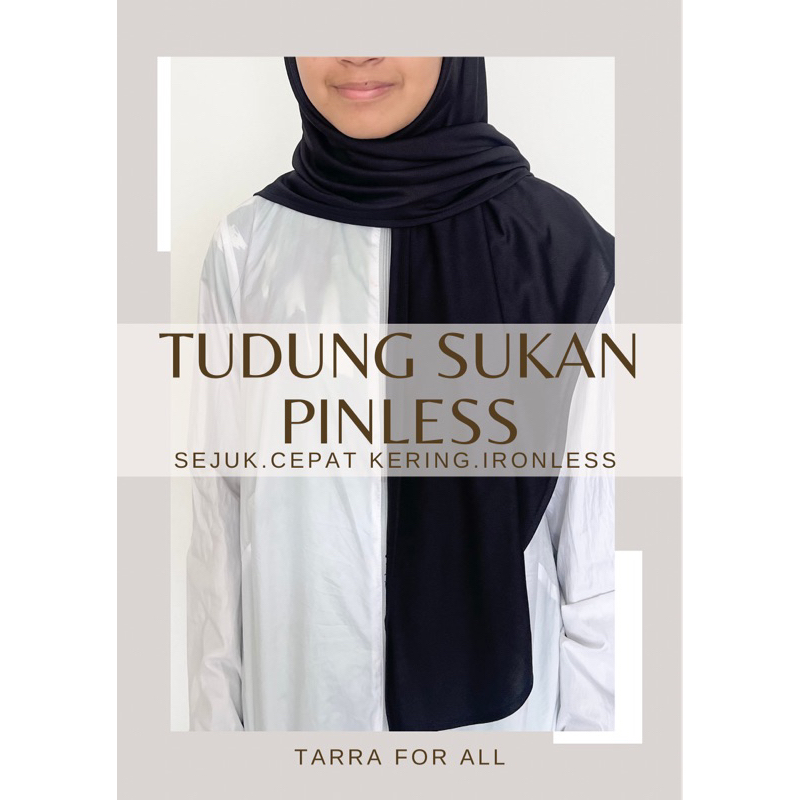 TUDUNG SHAWL SARUNG SUKAN/SPORTS PINLESS NO INNER | Shopee Malaysia