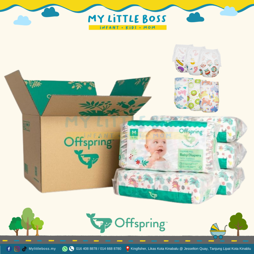 Offspring Fashion Diapers (Pants / Tape) | Shopee Malaysia