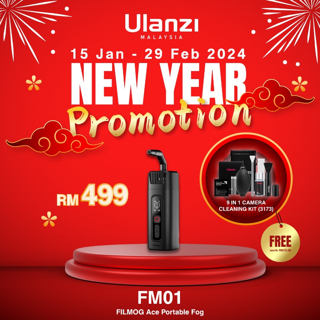 Ulanzi FM01 FILMOG Ace Portable Fog Machine R001 | Shopee Malaysia