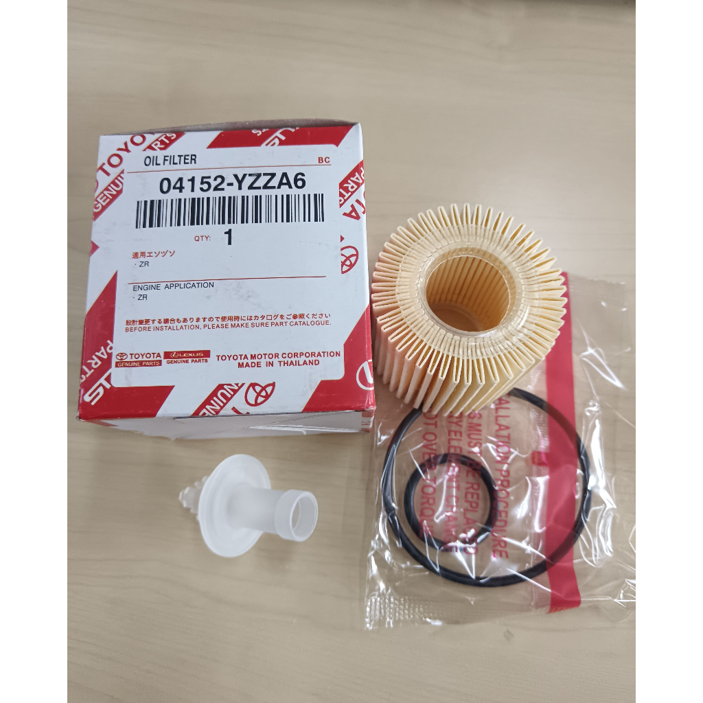 OIL FILTER TOYOTA ALTIS, WISH [ PAPER] OEM THAILAND 04152-YZZA6 ...