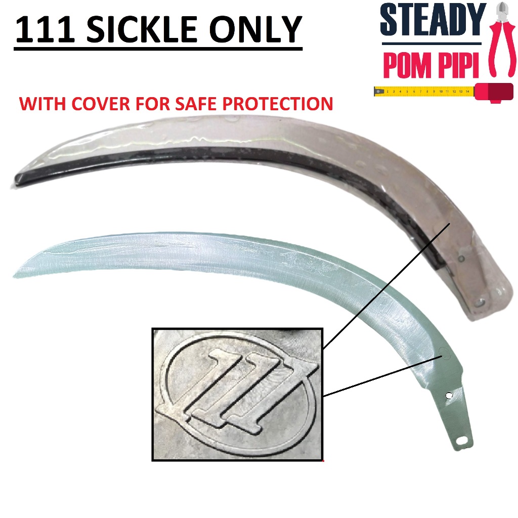 111 SICKLE REPLACEMENT / OIL PALM HARVESTING SICKLE / SABIT KELAPA ...