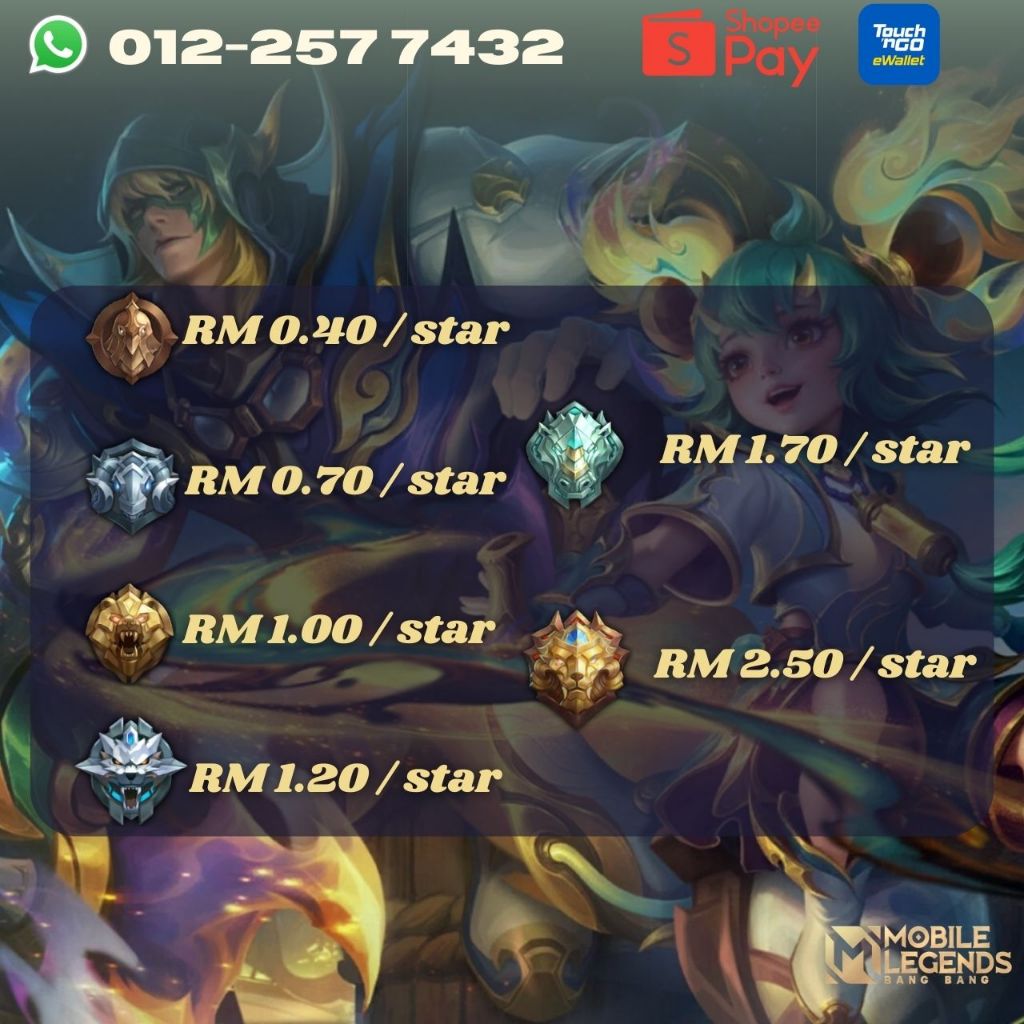 JOKI MLBB | MLBB BOOSTING SERVICE | PUSH RANK| CAPAT & MURAH | MOBILE ...