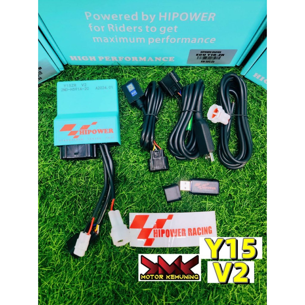 HIPOWER ECU HI-POWER RACING ECU POWER MODE Y15ZR V1 V2 Y16ZR RS150 V1 ...