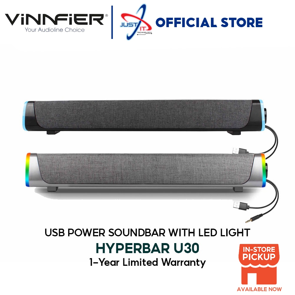 Vinnfier Hyperbar U30 USB Powered Sound Bar | Shopee Malaysia