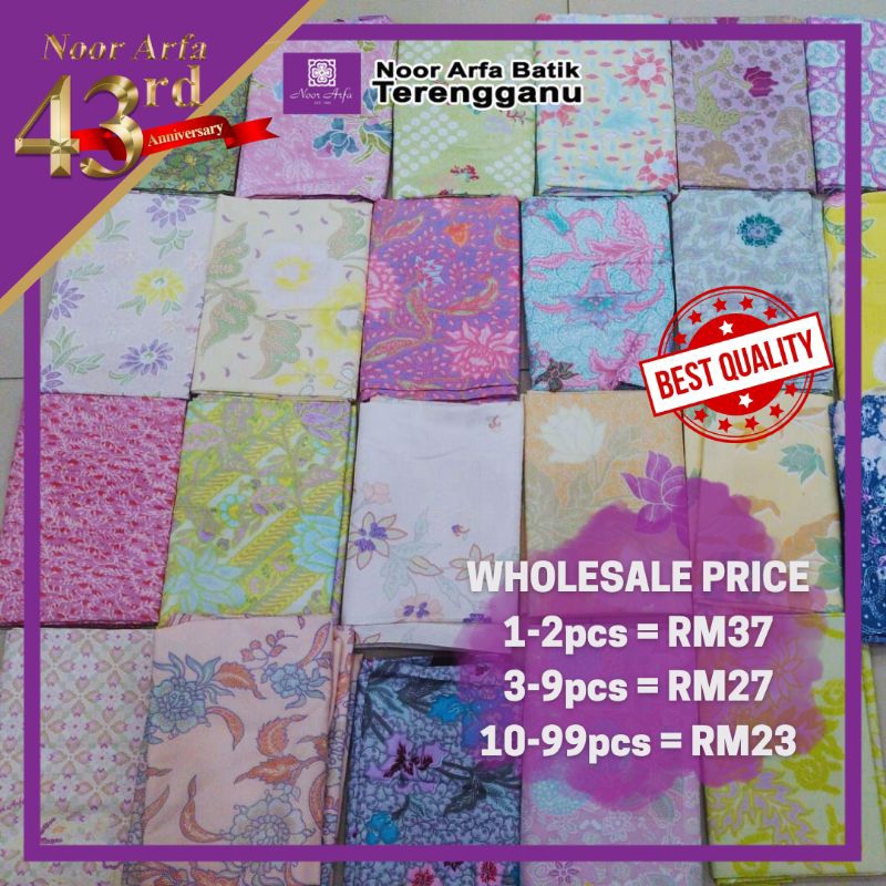 Noor Arfa Kain Sarung Velvet Batik Malaysia Kain Pasang Batik ...