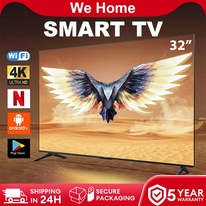 Smart TV Android 12 Television 32" 4K Dolby Vision Dolby Audio LED ...