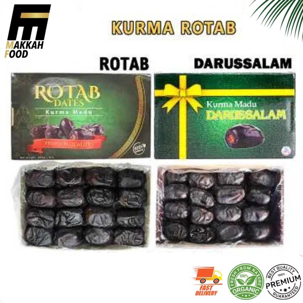 Kurma Madu Rotab kurma Lembut Kurma Mazafati Dates 600g+ | Shopee Malaysia