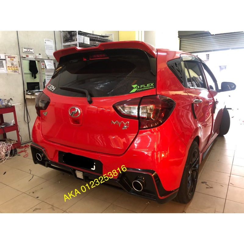 PERODUA MYVI 2018 2021 REAR BUMPER GT READY STOCK !!! | Shopee Malaysia