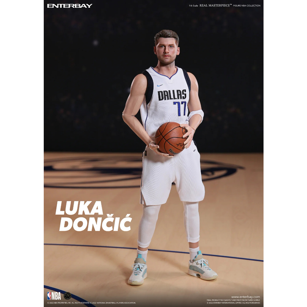 ENTERBAY 1/6 REAL MASTERPIECE NBA COLLECTION: LUKA DONCIC NBA ACTION ...