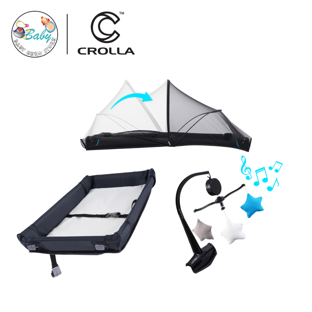 Crolla Ally Foldable Baby Playpen Accessories | Mosquito Net | Diaper ...
