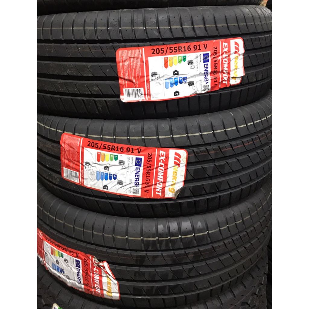 205/55R16 205 55 16 MIKELING Car Tyre Tire Kereta Tayar Wheel Rim 16 ...