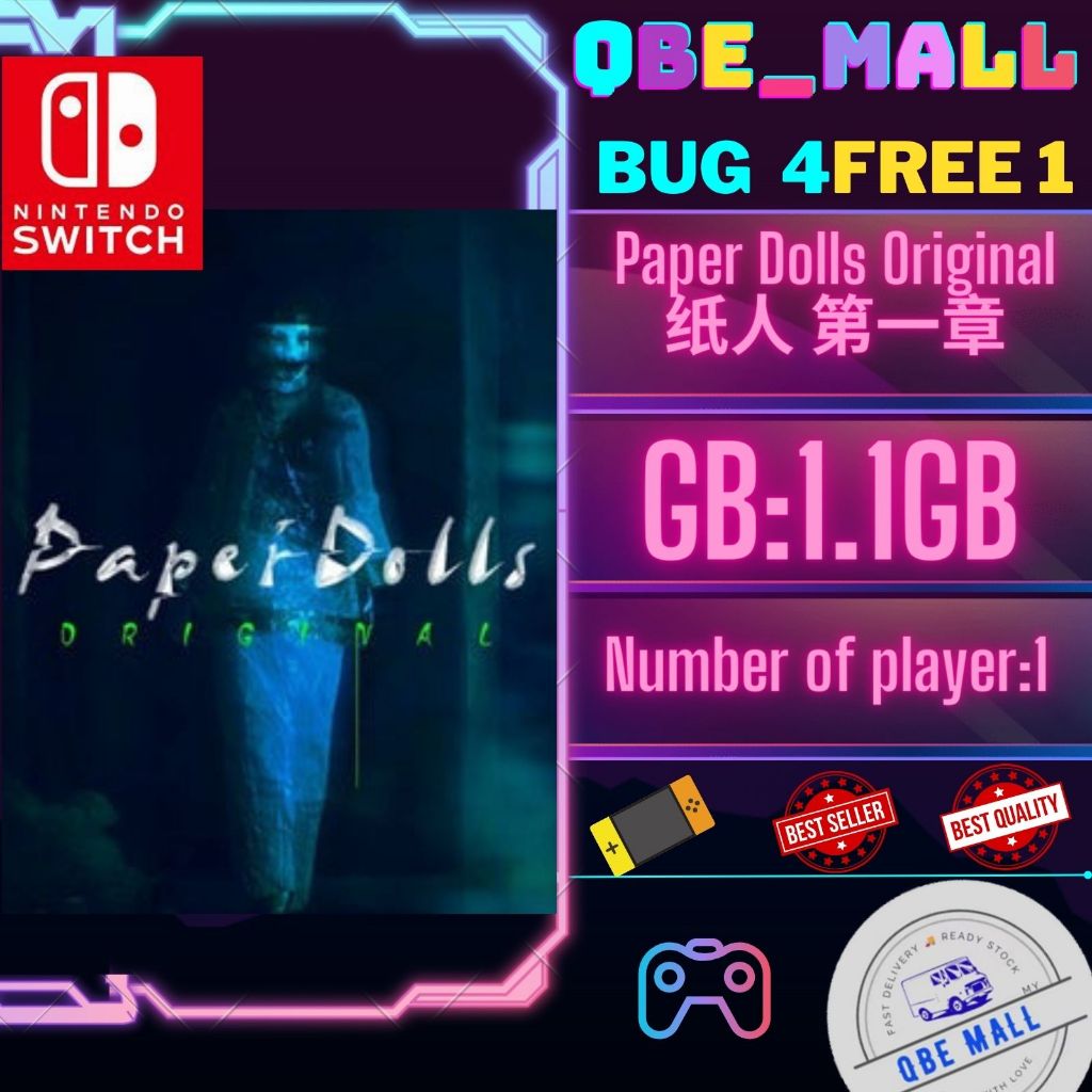 Paper Dolls Original 纸人 第一章 (Nintendo switch) DigitalDownload | Shopee ...