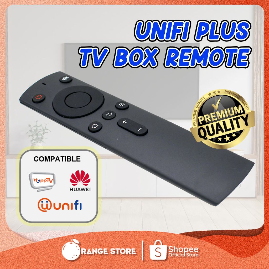 [Ready Stock] Unifi TM HyppTV Box Remote Control / Unifi Plus Box Compatible Remote Control ...