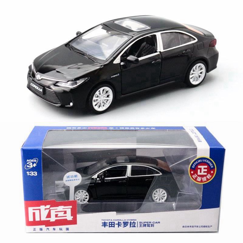 1:33 Toyota Corolla Altis Diecast Alloy Car Model Light and Sound Altis ...