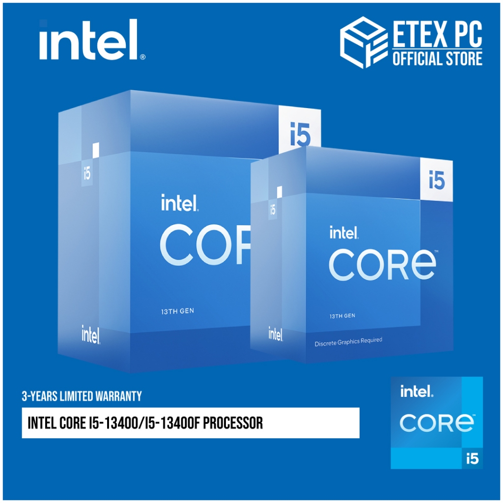 Intel CORE i5-13400 / i5-13400F Processor 20M Cache, up to 4.60 GHz ...