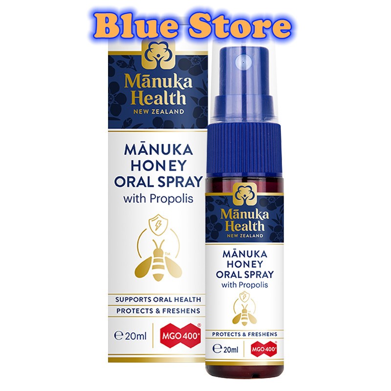 manuka health Propolis Oral Spray MGO 400 + 20ml | Shopee Malaysia