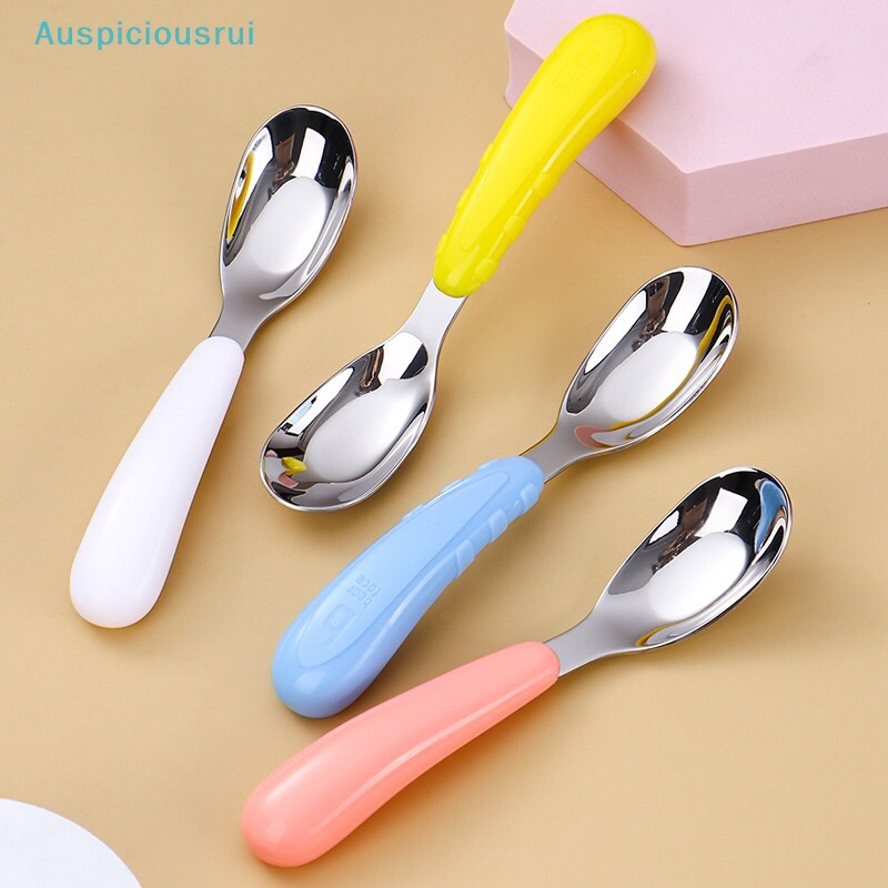 Stainless Steel 316 Spoon for Kids Self-Learning Sudu Kanak-Kanak ...