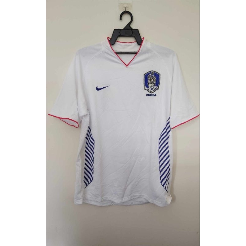 ORIGINAL SOUTH KOREA 2006 2008 AWAY SHIRT FOOTBALL SOCCER JERSEY NIKE ...