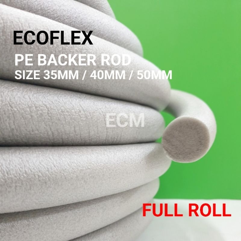 READY STOCK ! FULL ROLL ! (35 / 40 / 50MM) P.E BACKER ROD ...