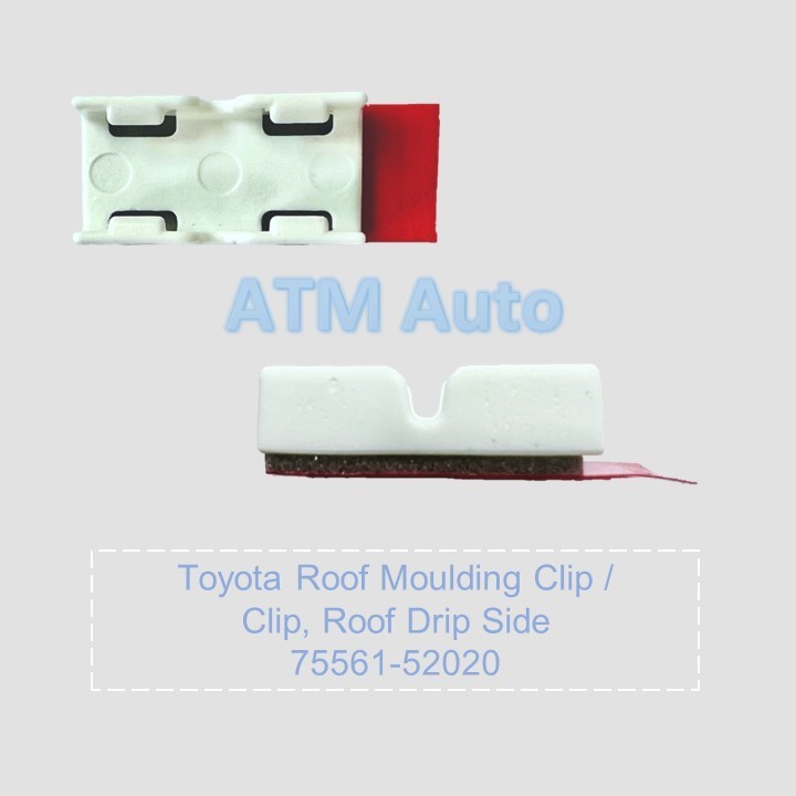 Toyota Hilux KUN25, Altis ZZE121, Innova TGN40 Roof Moulding Clip ...