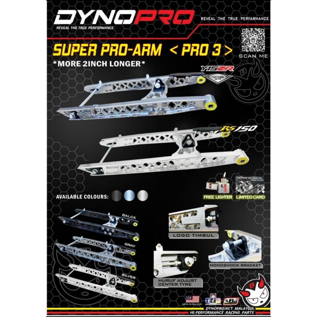 DYNOPRO SWING ARM PRO 3 Y15ZR/Y16Z SUPER PRO- ARM Y15 Y16 DYNO PROJECT ...